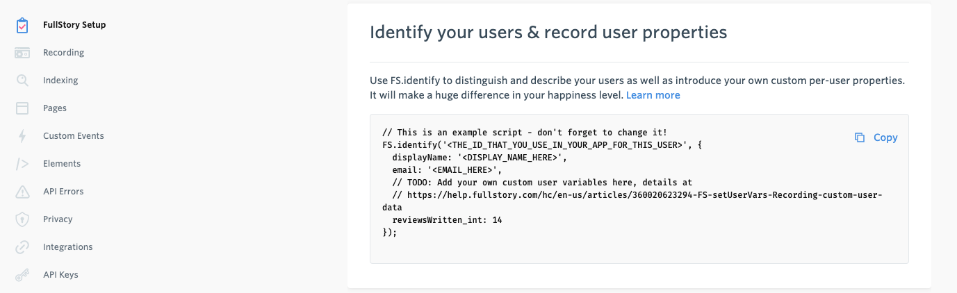 Getting Started with FullStory – FullStory Support