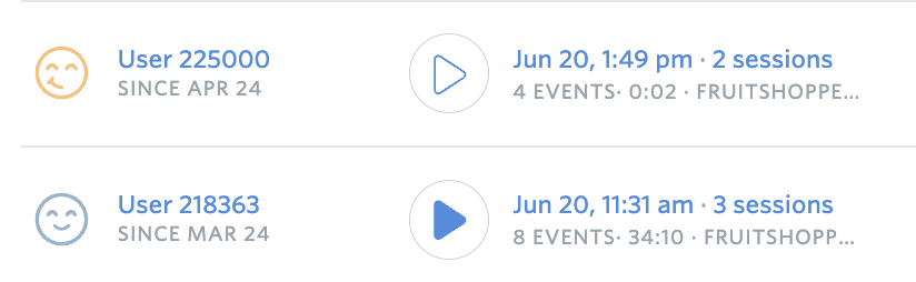 Getting Started with Session Replay – Fullstory Help Center