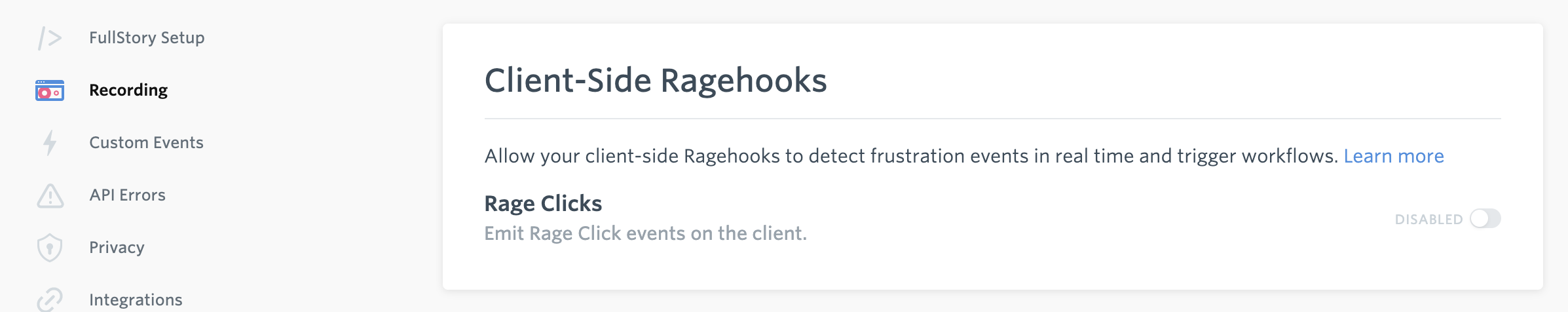 Ragehooks – FullStory Support