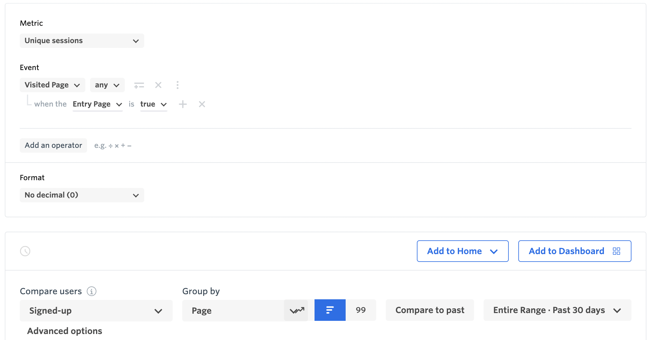 Top Entry Page for Signed-up Users – Fullstory Help Center